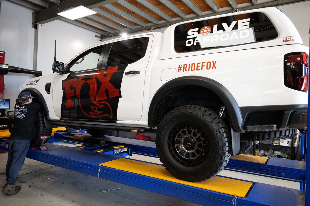 FORD Next-Gen Ranger FOX Suspension – Solve Offroad